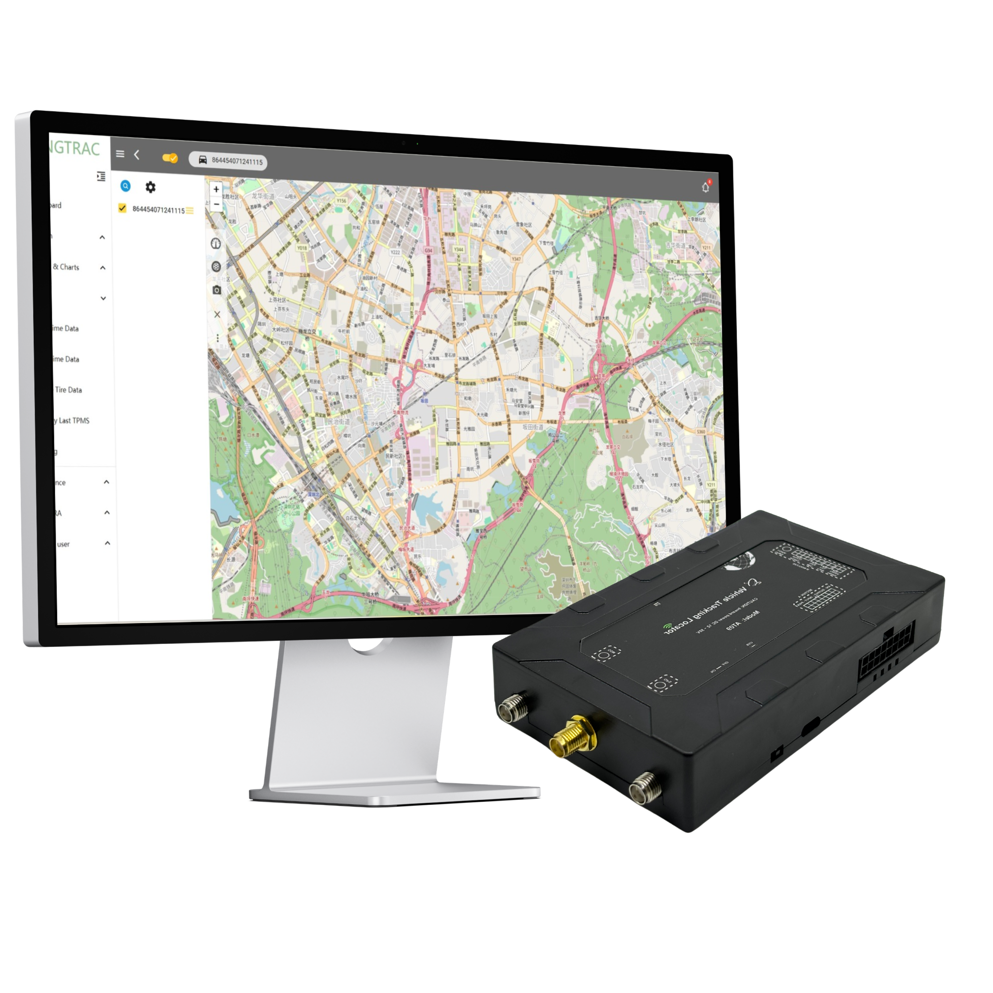Tracking Software Platform supporting GPS tracking, fuel level ...